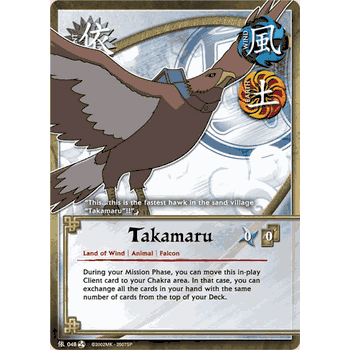 C-048 TAKAMARU Common Naruto Card