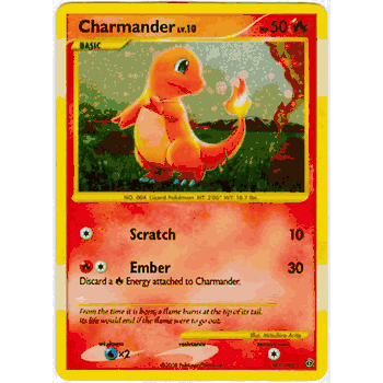 CHARMANDER LV.10 Pokemon Stormfront Card # 101