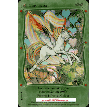 CHROMASIA Bella Sara BABY BELLA SERIES Foil Card # S14/37