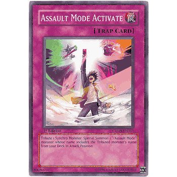 CRMS-EN063 ASSAULT MODE ACTIVATE Common Yugioh Card