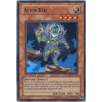 CRMS-EN084 ALIEN KID Super Rare Holofoil Yugioh Card