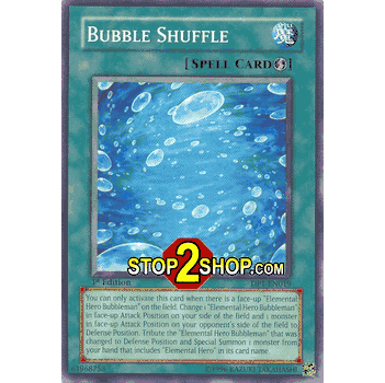 DP01-EN019 BUBBLE SHUFFLE Yu gi oh GX Card