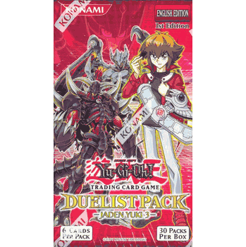 DP6 Yugioh GX JADEN YUKI 3 Duelist Pack Yu-Gi-Oh Card BOX containing 30 ...
