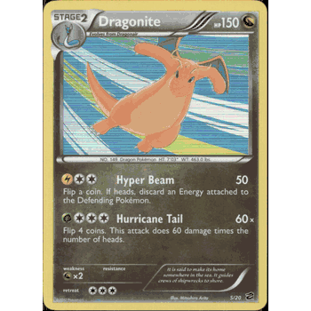 DRAGONITE Pokemon Dragon Vault Holofoil Card # 5/20