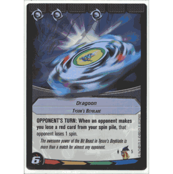 DRAGOON (TYSON'S BEYBLADE) Beyblade TCG Collision Starter Exclusive ...