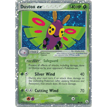 DUSTOX EX Rare Holofoil Pokemon TCG Legend Maker Card # 86