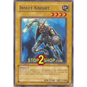 FET - 004 Insect Knight Flaming Eternity Common Yugioh Card