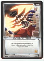 FLAME FORTRESS Common Monsuno TCG Card # 78