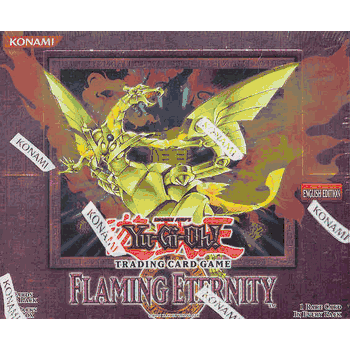 Flaming Eternity Unlimited Edition Yugioh Booster Box Containing 24 Yu-gi-oh Packs