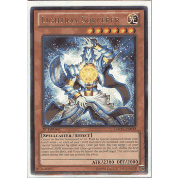 GAOV-EN032 LIGHTRAY SORCERER Rare Yugioh Galactic Overlord Card