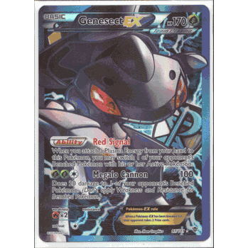 GENESECT-EX Full Art Ultra Rare BW10 Pokemon Plasma Blast Card # 97/101