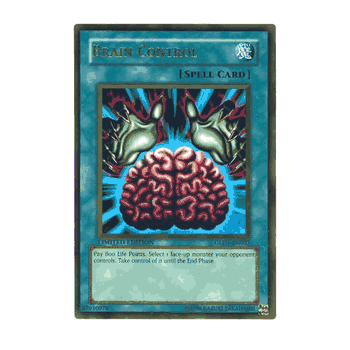 GLD1-EN033 Brain Control Yugioh Gold Edition Ultra Rare Card