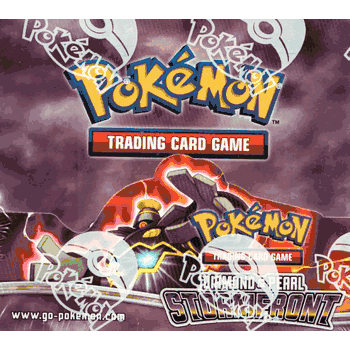 Go-Pokemon.com StormFront Booster Box containing 36 Pokeman Packs