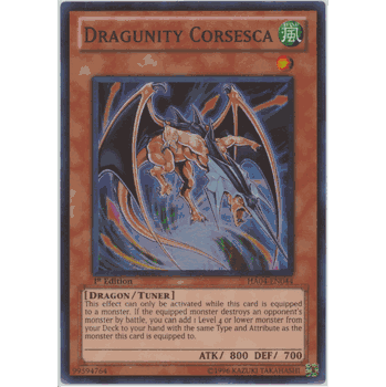 HA04-EN044 DRAGUNITY CORSESCA Hidden Arsenal 4 Super Rare Holofoil Yugioh Card
