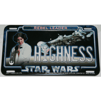 HIGHNESS - 2011 Star Wars Power Plate - Authentic Metal Mini Star Wars ...