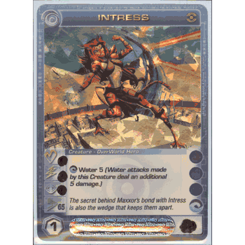 Intress Chaotic Sr Foil Card Code Max Speed Stat Of 65 Dawn Of Perim