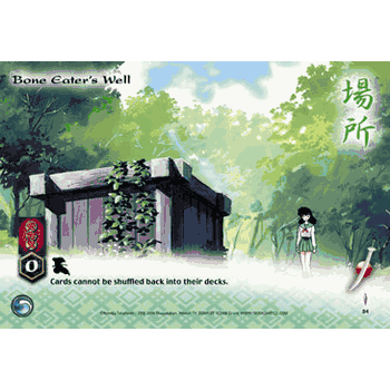 InuYasha TCG Tetsusaiga Common Card # 84 Bone Eater's Well