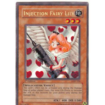 LOD - 100 Injection Fairy Lily Secret Rare Card