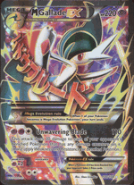 M GALLADE-EX Pokemon XY06 Roaring Skies Full Art Ultra Rare Card # 100/108