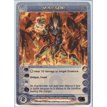 MAXXOR Chaotic UR Foil Card & Code MAX WISDOM STAT OF 90 Dawn of Perim
