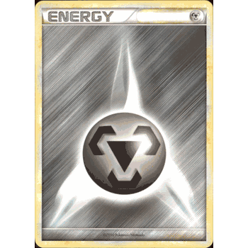 METAL ENERGY Pokemon Grey Steel Basic Energy Card