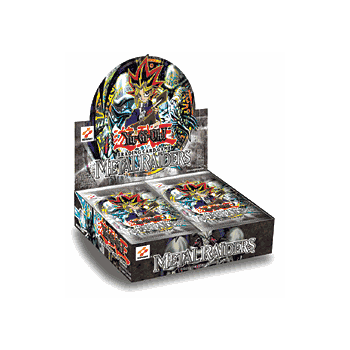 Metal Raiders 1st Edition Yugioh Booster Box Containing 24 Yu-gi-oh Packs
