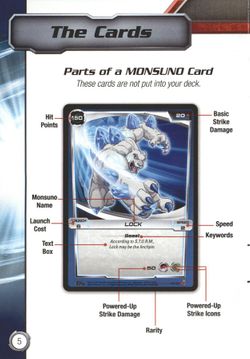 MONSUNO Trading Card Game - HOW TO PLAY - TCG Combat Manual