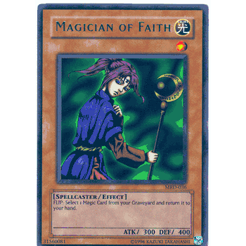 MRD - 036 Magician of Faith Rare Card