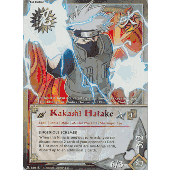N-830 KAKASHI HATAKE Rare Naruto Card