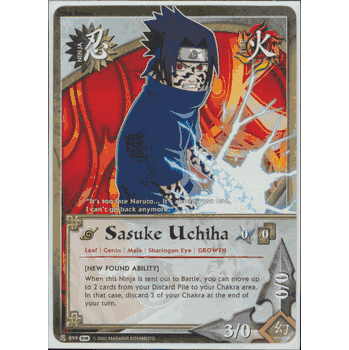N-899 Sasuke Uchiha (New Found Ability) Common Naruto Card