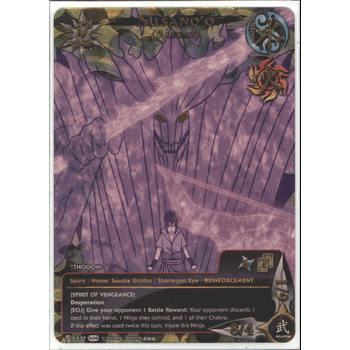 N1537 SUSANO'O (SASUKE) [SPIRIT OF VENGEANCE] Super Rare Naruto Avenger ...
