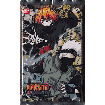 NARUTO INVASION BOOSTER PACK containing 10 Naruto Invasion Cards