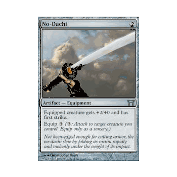 No-Dachi MTG Champions of Kamigawa Uncommon Card