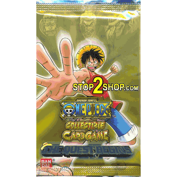 One Piece CCG The Quest Begins Booster Pack containing 10 One Piece ...