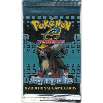 Pokémon-e Trading Card Game Aquapolis Booster Pack