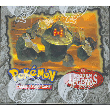 Pokémon-e Trading Card Game EX Hidden Legends Booster Box containing 36 ...