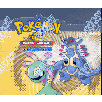 Pokémon-e Trading Card Game EX SandStorm Booster Box containing 36 ...