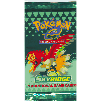 Pokémon-e Trading Card Game Skyridge Booster Pack