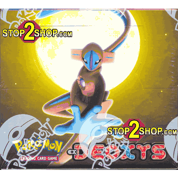 Pokémon Trading Card Game EX Deoxys Booster Box containing 36 Pokeman Packs