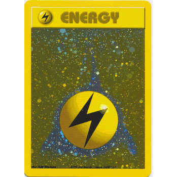 Pokemon Holofoil Electric Energy Card