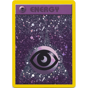 Pokemon Holofoil Psychic Energy Card