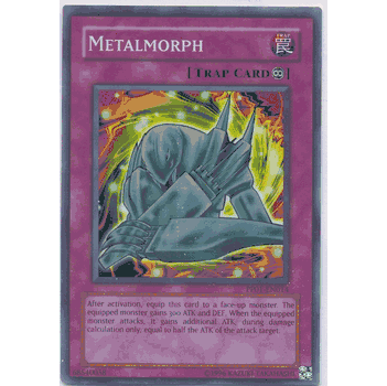 PP01 - 014 Yu-Gi-Oh Super Rare Holofoil Card Metalmorph
