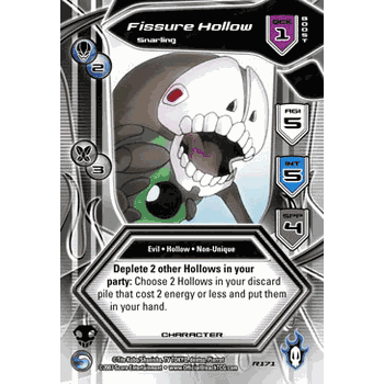 R171 Fissure Hollow - Snarling Bleach TCG Trading Card
