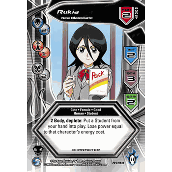 R193 Rukia - New Classmate Bleach TCG Trading Card