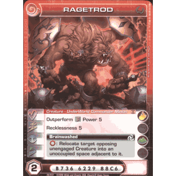 RAGETROD Chaotic Marrillian Invasion Beyond the Doors Uncommon Creature ...