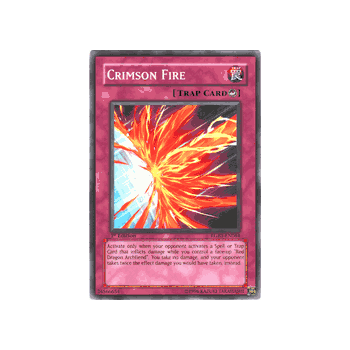 RGBT-EN064 CRIMSON FIRE Yugioh Card