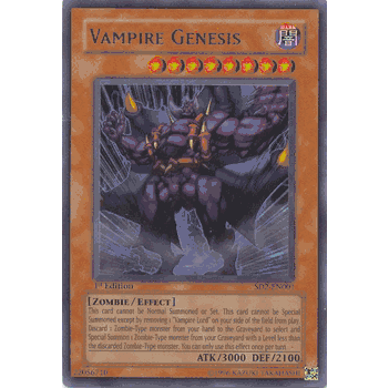 SD2-EN001 Vampire Genesis Ultra Rare Holofoil English Yugioh Card