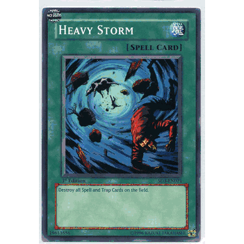 SD3-EN021 Heavy Storm English Yugioh Card