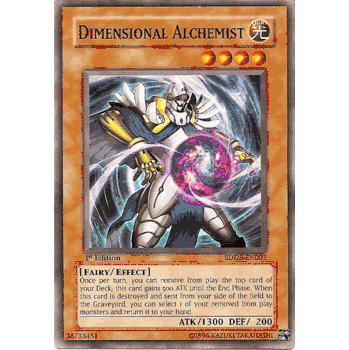 SDDE-EN002 Dimensional Alchemist Yu-gi-oh GX Card