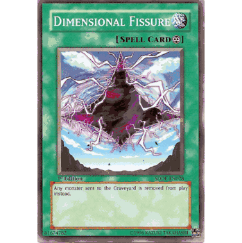 SDDE-EN028 Dimensional Fissure Yu-gi-oh GX Card